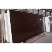 China 20MM Coffee Brown Glass Mirror Quartz For Bathroom Decorative Materials for sale