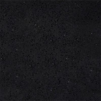 China Waterproof Quartz Kitchen Worktop 15mm Starlight Black Slab 3000x1500mm for sale