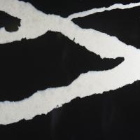 China Calacatta Black Quartz Slab 3200x1400mm Heat Resistant Easy Clean for Sculpture for sale