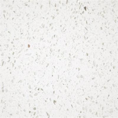 China 20MM Creamy White Glass Quartz for Bathroom Vanity Top - 3000x1500mm Size, 49kg/㎡ Weight, Anti-Porous Surface for sale