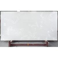 China High Ridigity White Calacatta Artificial Quartz Slab Benchtop Hotsaling for sale