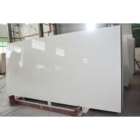 China NSF 20MM Featureless Artificial Quartz Stone For Bathroom Vanity top for sale