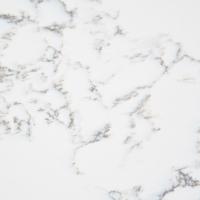 China 15MM White  Veined White Quartz Stone Calacatta For Wall Panel for sale