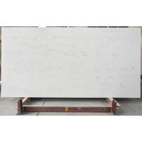 China 3000x1600MM Stainless Marble Calacatta Kitchen Countertops Quartz for sale