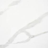 China Crack Patterned Calacatta Quartz Wall Panel 30mm Thickness for Commercial Use for sale