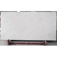 China 18MM Calacatta Quartz Stone For Bedroom Wall Cladding And Kitchen for sale