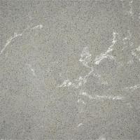 China Cut To Size Washable Silver Grey Carrara Quartz Stone With Quartz Tile for sale