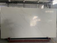 China Artificial White Calacatta Quartz Stone With Kitchen Countertop for sale