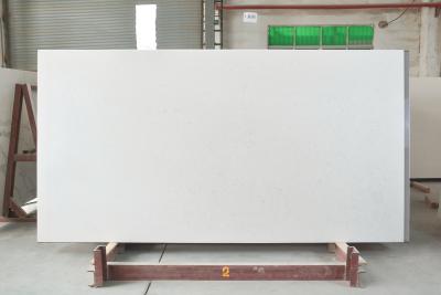 China Artificial Cararra White Quartz Stone For Kitchentop/ Building Material With SGS Standards for sale