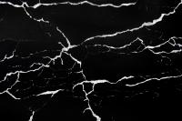 China Black 15MM Calacatta Quartz Stone Lightning Patterned Quartz Slab for sale