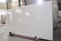 China Artificial White Carrara Quartz Slab For Kitchen Benchtop And Island for sale