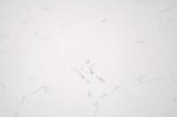 China Artificial White Carrara Quartz Slab For Kitchen Benchtop And Island for sale