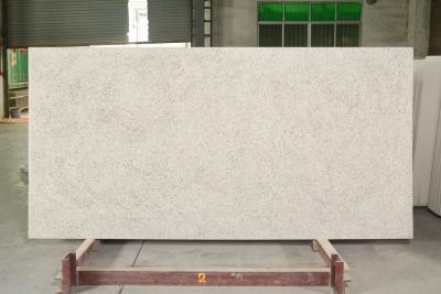 China Polished Quartz Marble Engineered Stone Vanity Top 3250x1850x20mm for sale