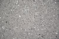 China Easy Clean Light Color Glass Quartz Stone Sheet For Kitchen Countertop for sale