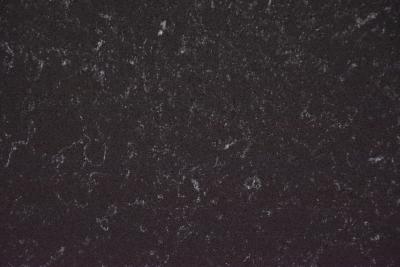 China Light Black Artificial Carrara Quartz Stone Easy Stain 25mm UV Cutting for sale
