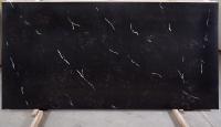 China Light Black Artificial Calacatta Quartz Stone Sheet Easy Clean For Kitchen Top for sale