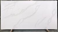 China Light White Calacatta Artificial Quartz Stone Slab 15mm 20mm 30mm Thickness for Countertops and Benchtops for sale