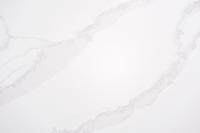 China Light White Calacatta Artificial Quartz Stone Slab 15mm 20mm 30mm Thickness for Countertops and Benchtops for sale