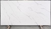 China Engineering Artificial Quartz Slab Countertops Calacata 20mm 30mm for sale