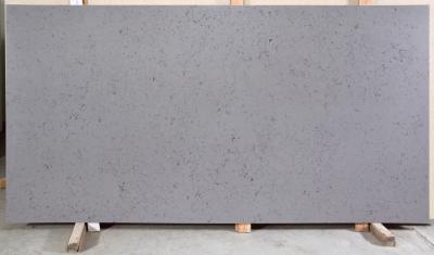 China Hight Light Grey Customized Quartz Laminate Sheets 3200*1600*20MM for sale