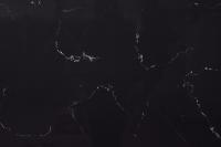 China Marble Look Black Artificial Cararra Quartz Stone Slab Easy Clean for sale
