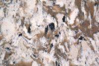 China Engineered Synthetic Mix Color Quartz Countertops 7 Mohs Hardness for sale