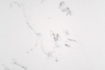 China Polished White Carrara Quartz Stone Kitchen Countertop 3000x1400mm in 6-30mm Thickness Options for sale