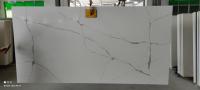 China Nsf Artificial Calacatta Quartz Stone For Kitchen Bathroom Commercial Countertops for sale