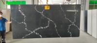 China Nsf Artificial Calacatta Quartz Stone For Kitchen Bathroom Commercial Countertops for sale