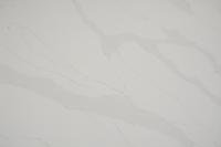 China 6.5Mohs White Calacatta Quartz Kitchen Tops Solid Surface 3000*1600 for sale