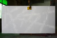 China Ice Crack Artifical Quartz Stone Solid Surface 20mm Thickness countertops for sale