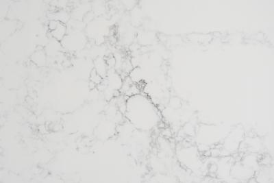 China White Carrara Artificial Quartz Stone Kitchen Countertop with Antifouling for sale