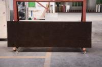 China Black Artificial Quartz Stone Kitchen Countertop 93% Quartz Mohs Hardness 6.5 for sale