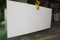 China White Calacatta Artificial Quartz Kitchen Countertop 3200x1800x30mm | Non-Porous Surface & Easy Maintenance for sale
