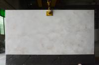 China 7Mohs Calacatta Grey Quartz With Washed Out Veins Floor Wall for sale