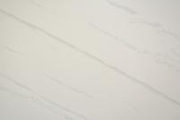 China White Anti Skid Artificial Quartz Stone Table 6.5 Mohs Hardness Wear Resistant 3000x1400mm for sale