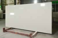 China White Calacatta Artificial Quartz Kitchen Countertop 3200x1800x30mm | Non-Porous Surface & Easy Maintenance for sale