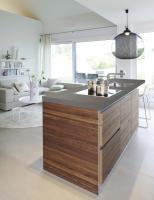 China Grey Carrara Artificial Quartz Kitchen Countertop 3200x1600x20mm with 6.5 Mohs Hardness for sale
