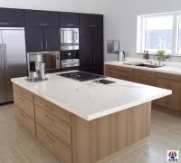 China Engineering Artificial Quartz Stone For Kitchen Countertop 3200X1600mm SGS for sale