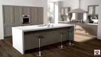 China White Calacatta Engineered Quartz Kitchen Countertop 6-30mm Thickness with 6.5 Mohs Hardness for sale