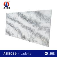 China Anti Microbial Polished 12mm Calacatta Quartz Stone Slab for Home Decoration for sale