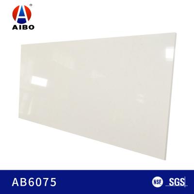 China Waterproof 12mm White Carrara Quartz Stone Kitchen Backsplash Custom Size for sale