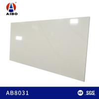 China Artificial Polished White 3200*1600MM Calacatta Quartz Stone for sale