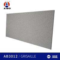 China 20mm High Tenacity Grey Quartz Countertop Slabs | 93% Quartz Engineered Stone | 7 Mohs Hardness for sale