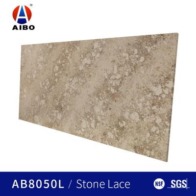 China High Hardness 18 MM Calacatta Quartz Stone  for Home Building Materials for sale
