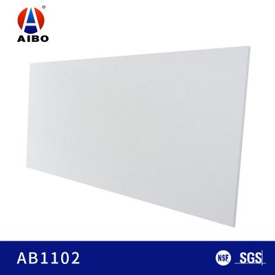 China Hygienic 30mm Sterile Recycled Glass Quartz Bathroom Vanity Top Custom Sizes for sale