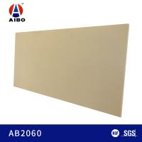 China Heat Resistant 3000x1400x18mm Beige Recycled Glass Quartz Kitchen Countertop Slab for sale