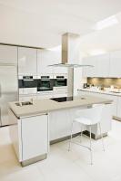 China AIBO Carrara Quartz Slab 3200x1800mm Engineered Stone for Kitchen Countertop SGS NSF for sale