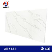 China Indoor Decorative Countertops Calacatta Quartz Stone Scratch Resistant for sale