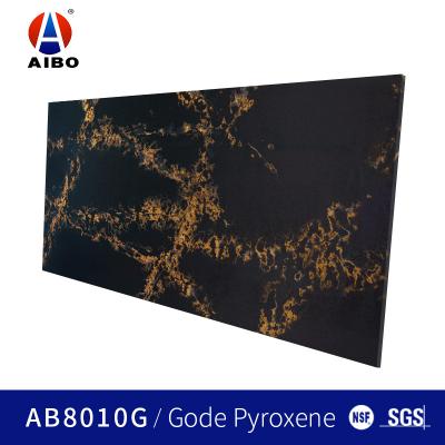 China 30mm Thick Calacatta Quartz Stone Slab 3200x1600mm for Kitchen Countertops for sale